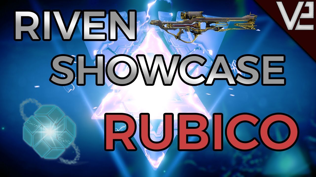 Warframe - Rubico Prime Riven Showcase - YouTube