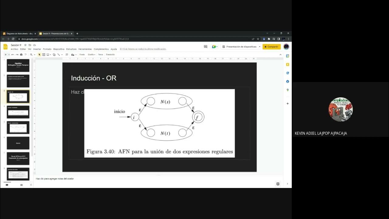 Sesión 10: El algoritmo de Thompson - YouTube