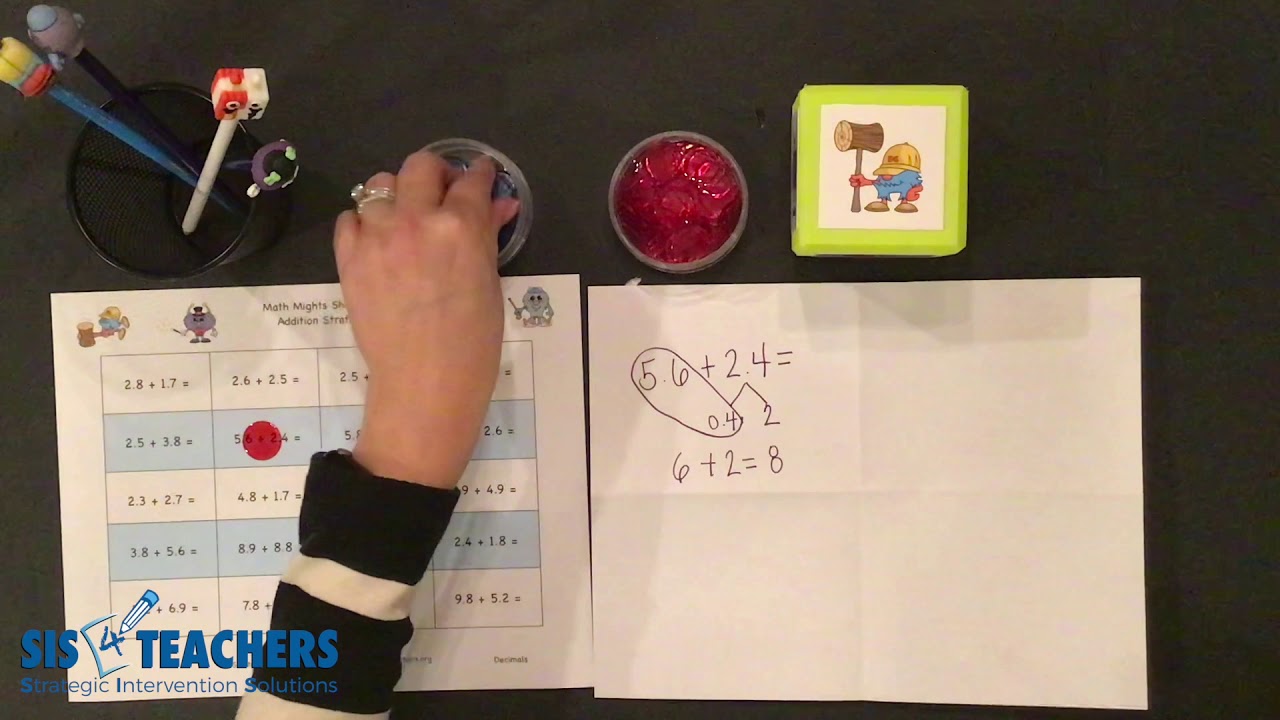 Math Mights Showdown - Decimal Addition - YouTube