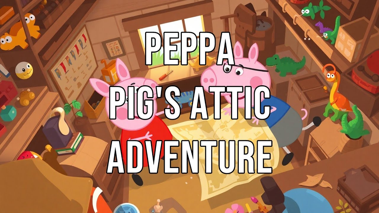 Peppa Pig's Attic Adventure - YouTube