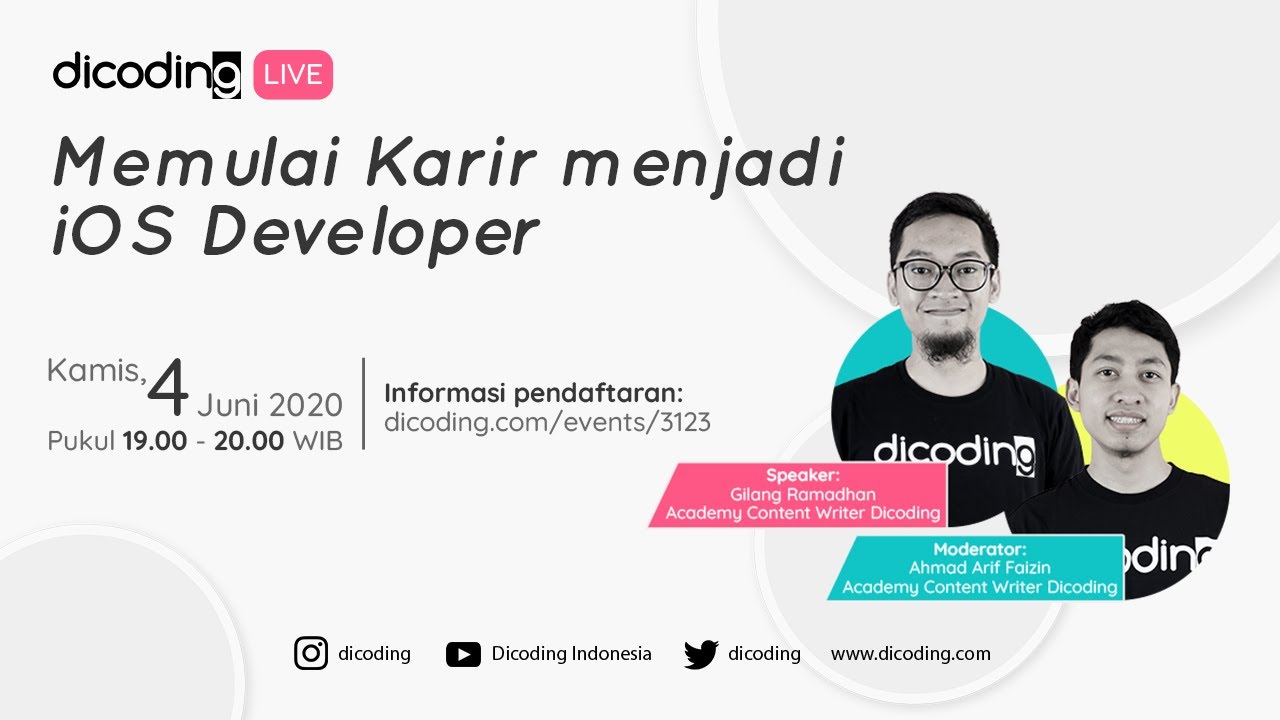 Memulai Karir menjadi iOS Developer - YouTube
