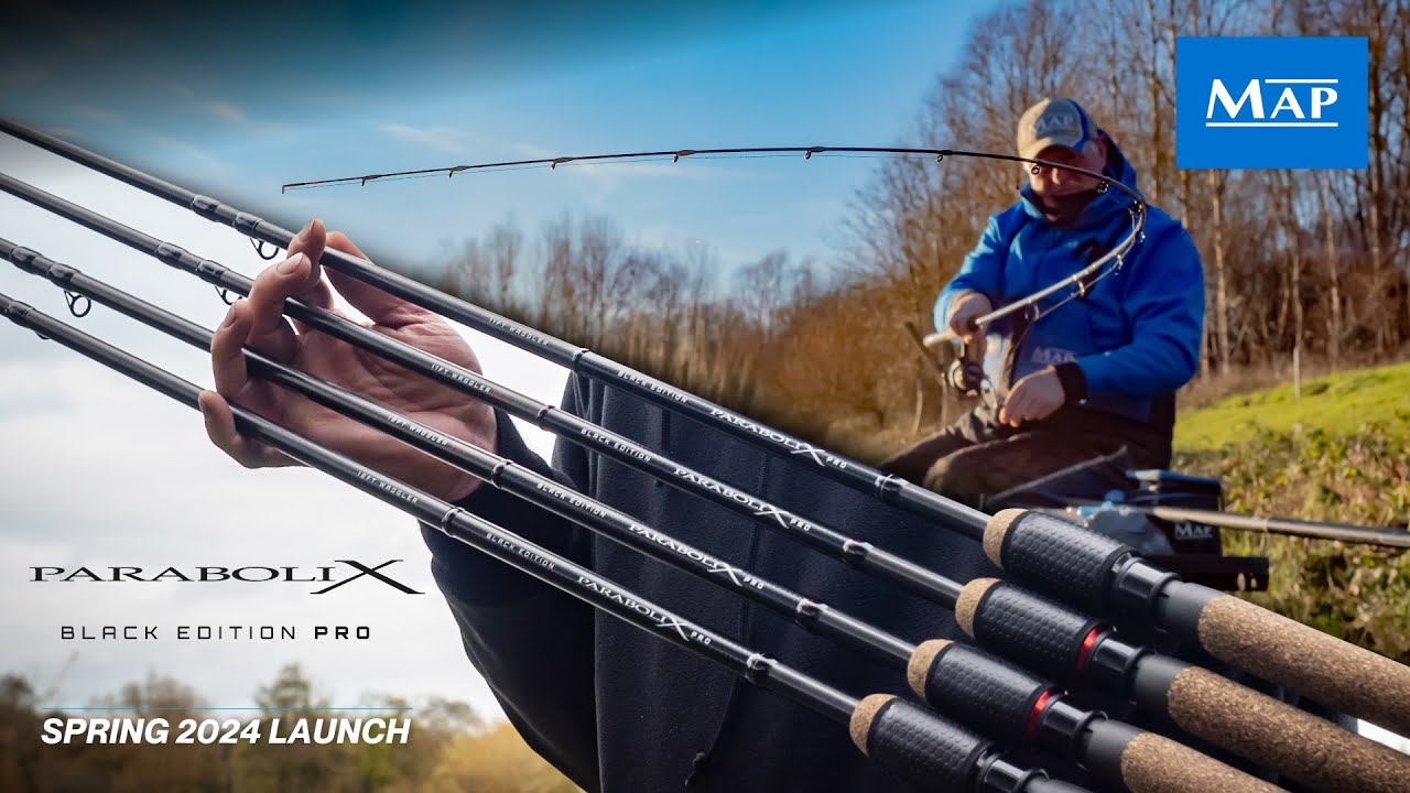 NEW: MAP Parabolix Black Edition Pro Rods - YouTube