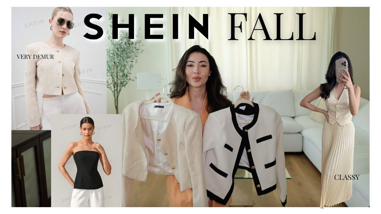 SHEIN FALL HAUL 2024 - Classy Elevated Fall Outfits, & How to Dress ...
