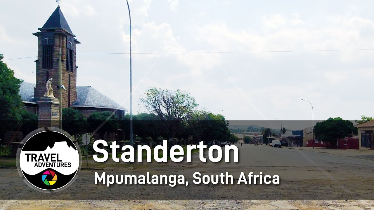Standerton. A significant town in Mpumalanga, South Africa - YouTube