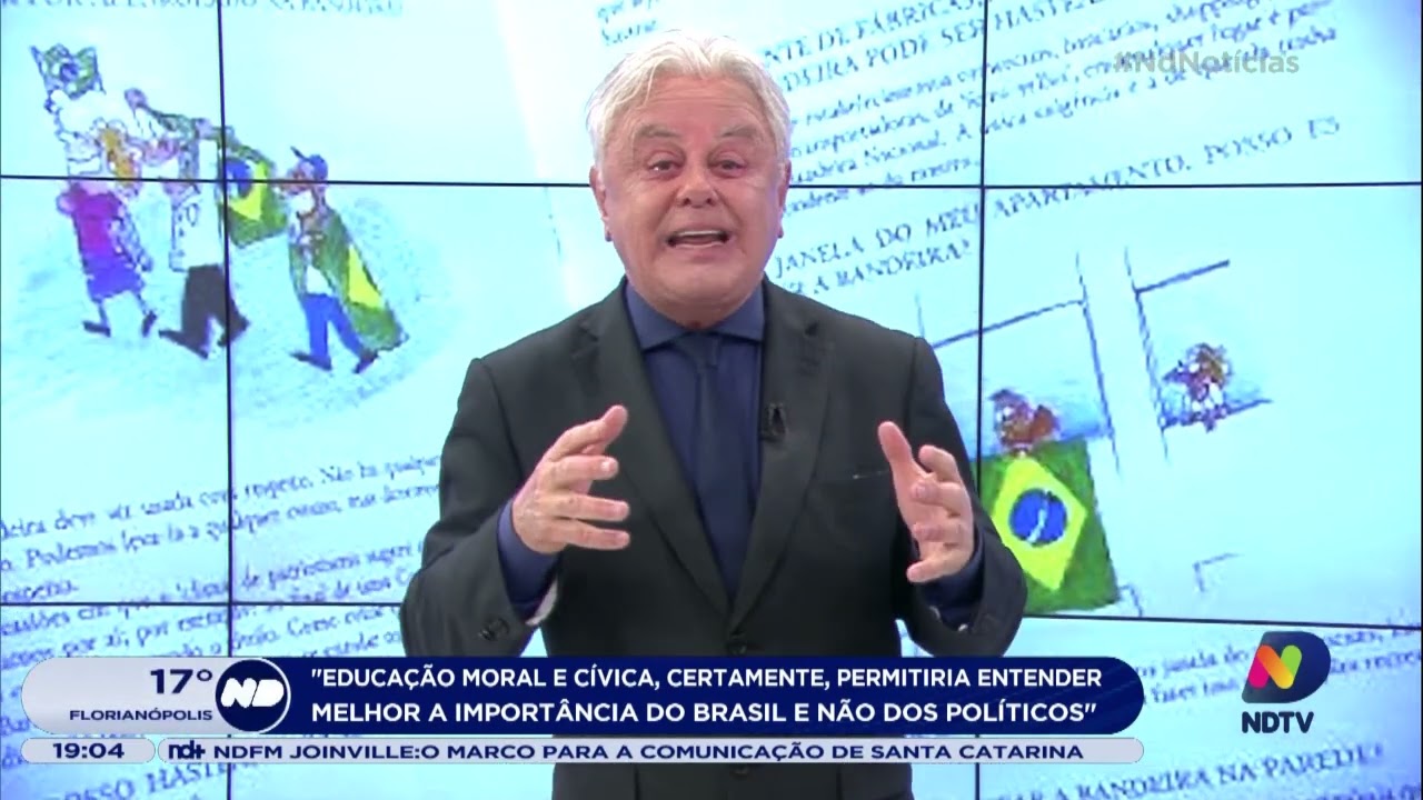 Paulo Alceu fala da importância do disciplina ‘moral e cívica’ nas ...