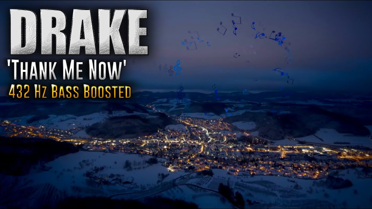 Drake- Thank Me Now | Thank Me Later Remaster (Lyric Video)(432Hz)[8D ...