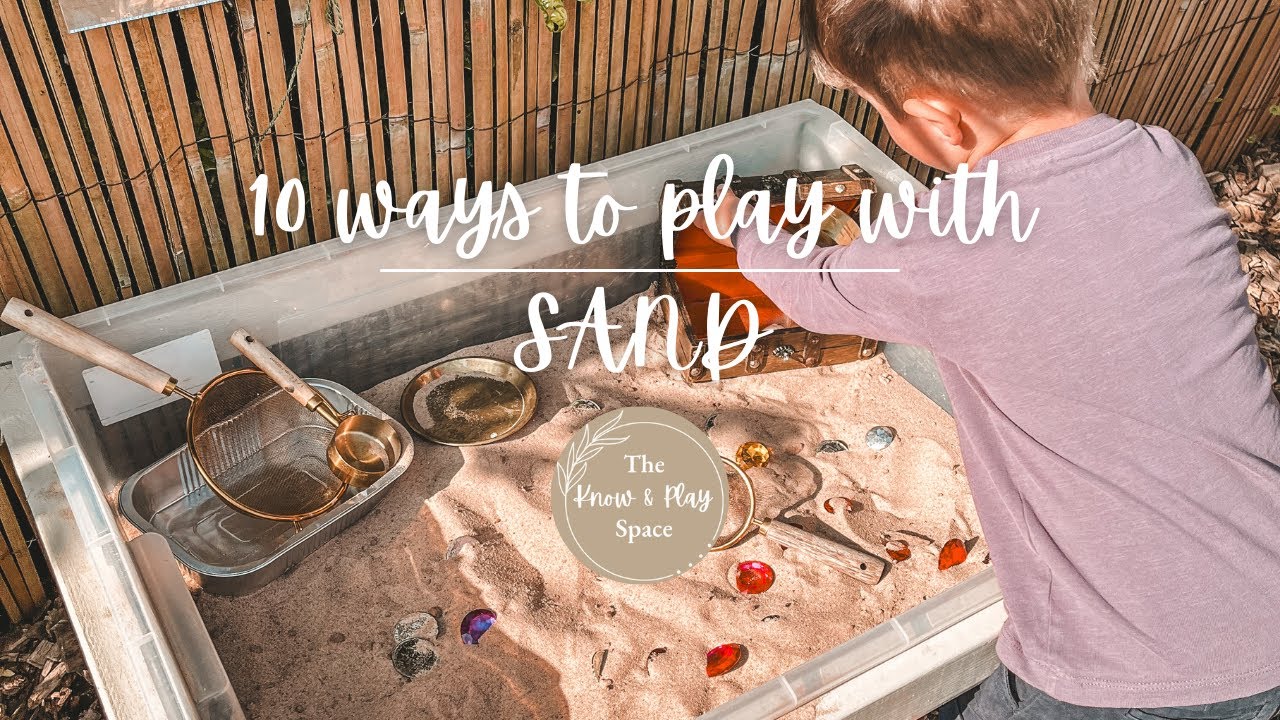 10 ways to play with sand | Outdoor Play Ideas for your Toddler ...