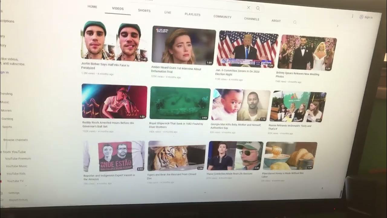 This what are you gonna do if you wanna go to the oldest videos since YouTube removed it - YouTube