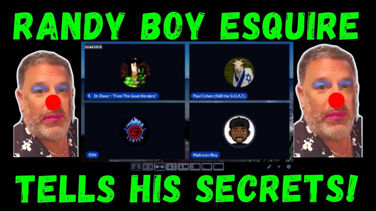 Unhinged Randy Boy Esquire Tells Secrets! - YouTube