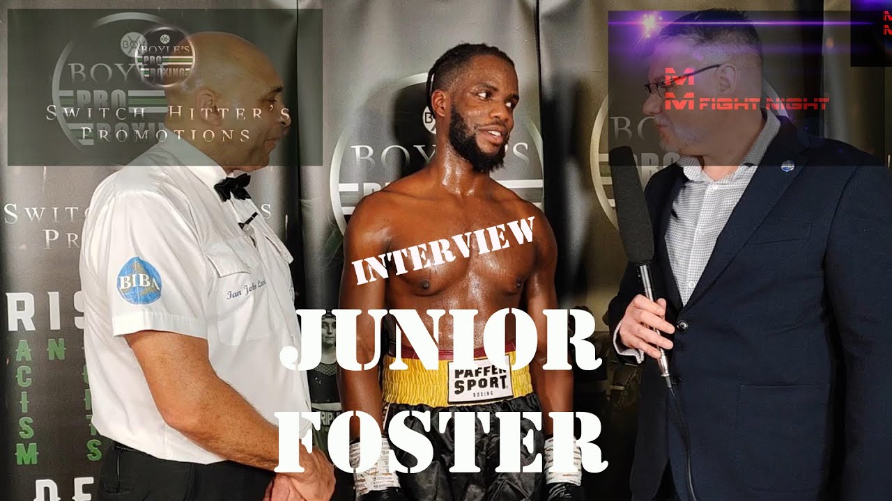 Boxing: Junior Foster interview - YouTube