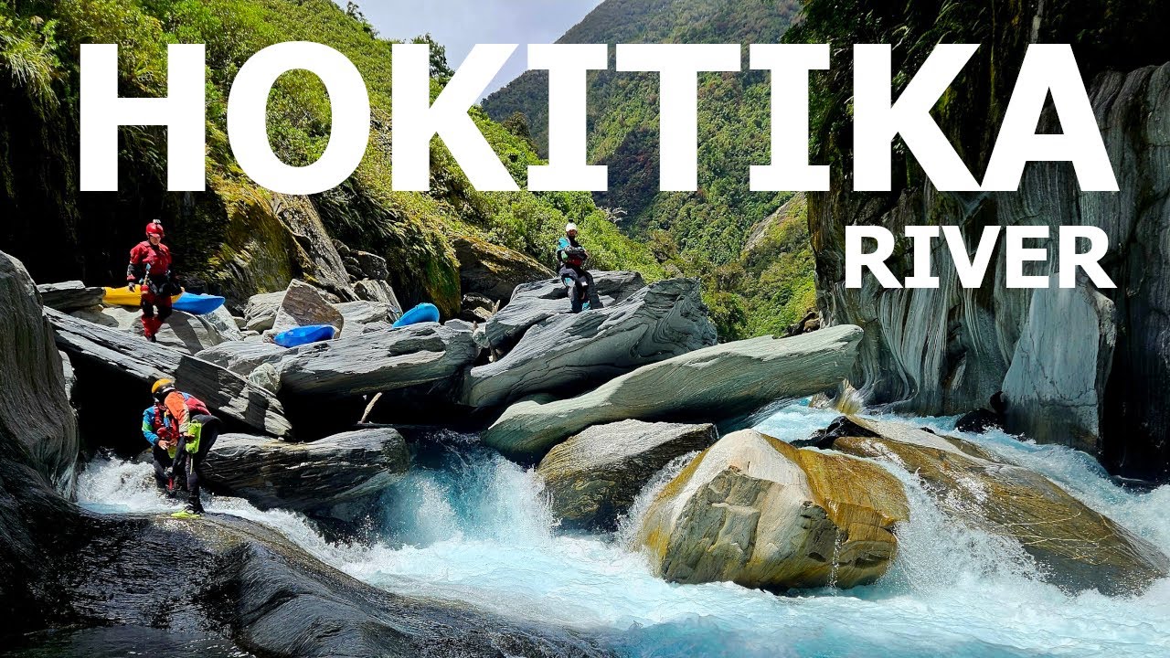 Hokitika River Westcoast | New Zealand Whitewater Kayaking - YouTube