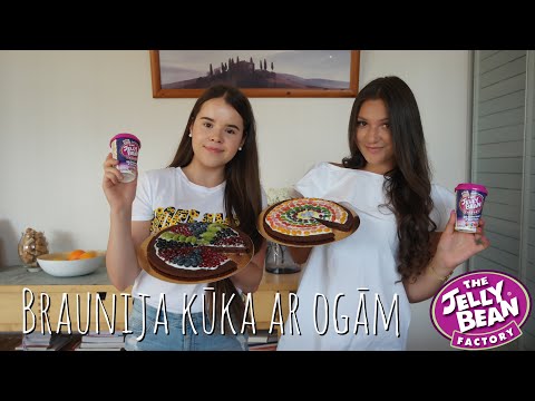 Gatavoju ar Katrīnu Kareli - veselīgā braunija ogu kūka - bez laktozes, bez glutēna, riekstiem