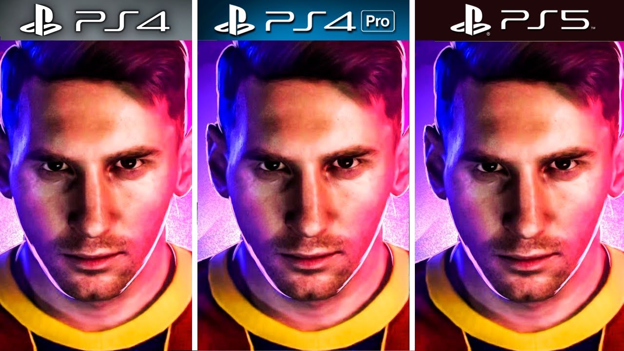 PS4 Slim | PS4 PRO | PS5 | Teste de Frame Rate no EFootball 2022 versão ...