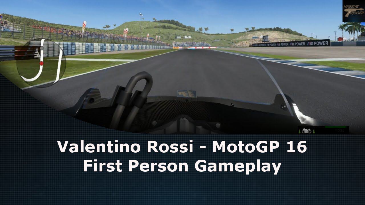 Valentino Rossi MotoGP 16 First Person Gameplay - YouTube