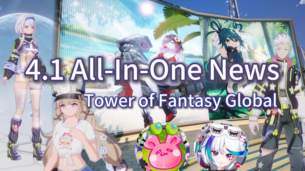 ToF Global4.1 All-In-One News: Fan Art Screen, New Emotes, Accessory ...
