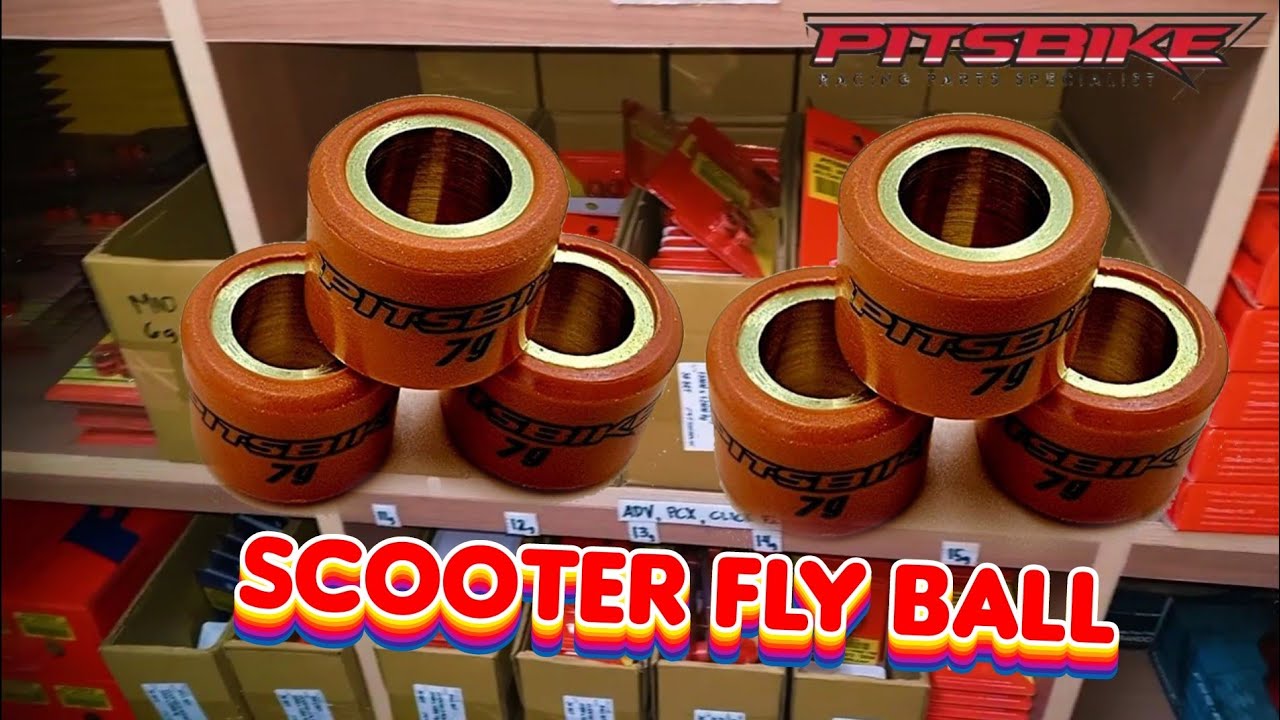 Pitsbike Racing Scooter fly ball(pulley ball) - YouTube
