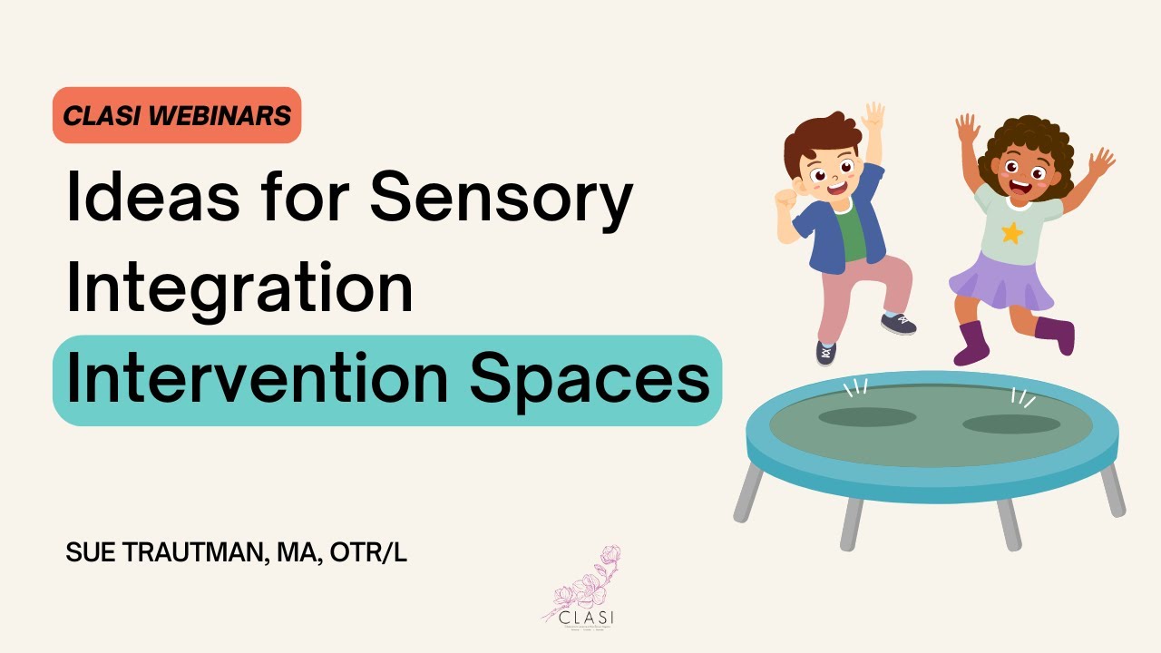 IDEAS FOR SI INTERVENTION SPACES - Sue Trautman, MA, OTR/L - YouTube