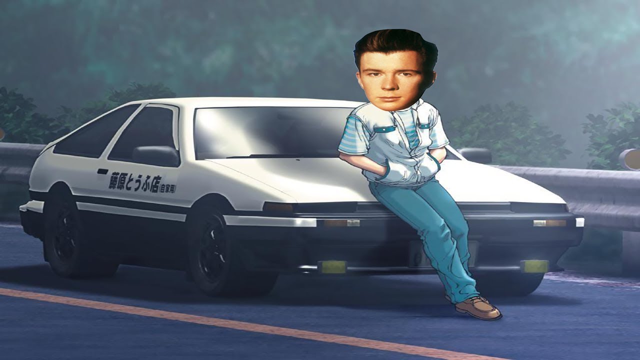 Rick Astley loves Drifting Cars! - YouTube