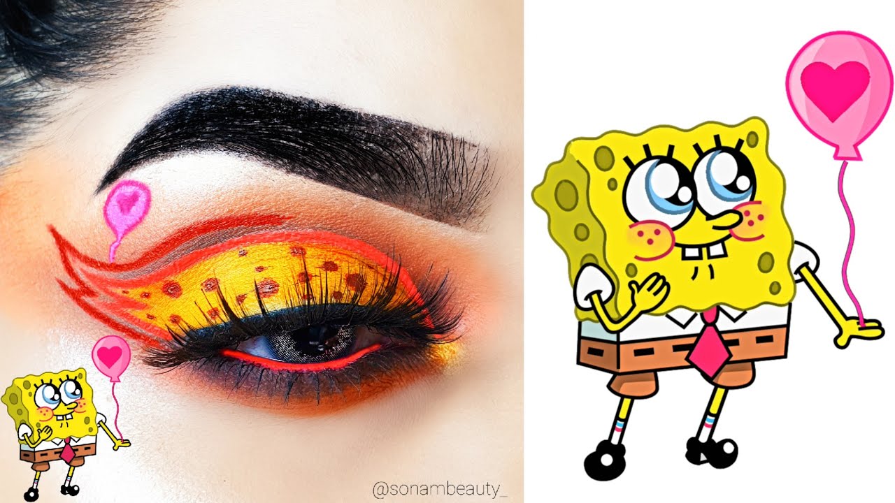 Spongebob Inspired Makeup Look | Makeupview.co
