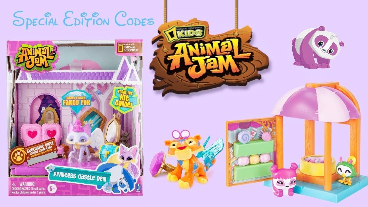 ANIMAL JAM OPENING! Cotton Candy & Castle! Panda & Tiger review! - YouTube