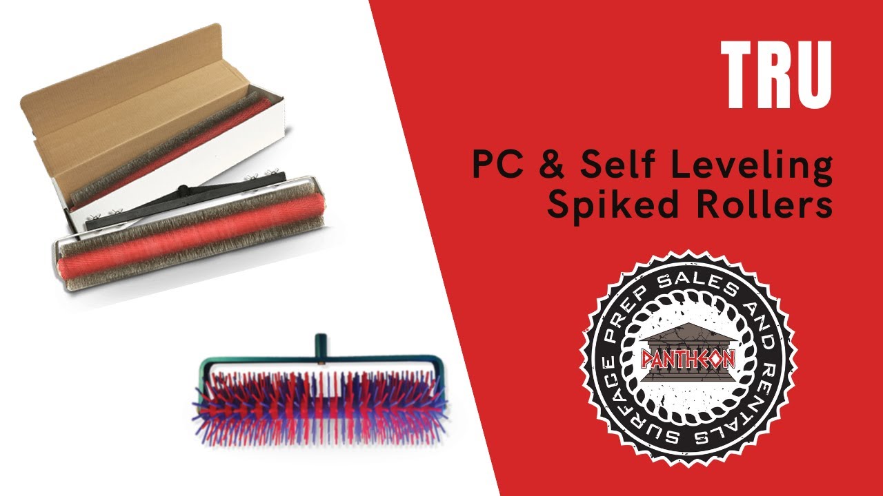 Rapid Set - TRU PC Spiked Roller & TRU Self-Leveling Spiked Roller ...