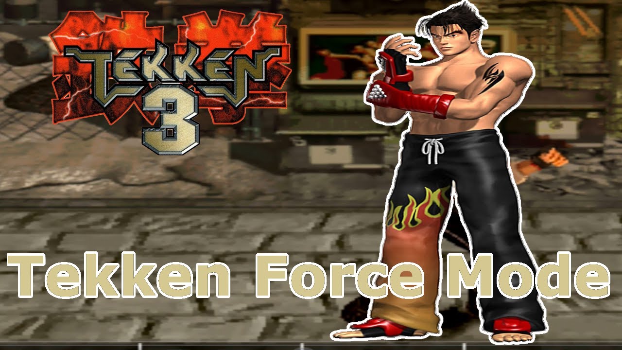 Tekken 3 Tekken Force Mode (PSX) #20 - YouTube