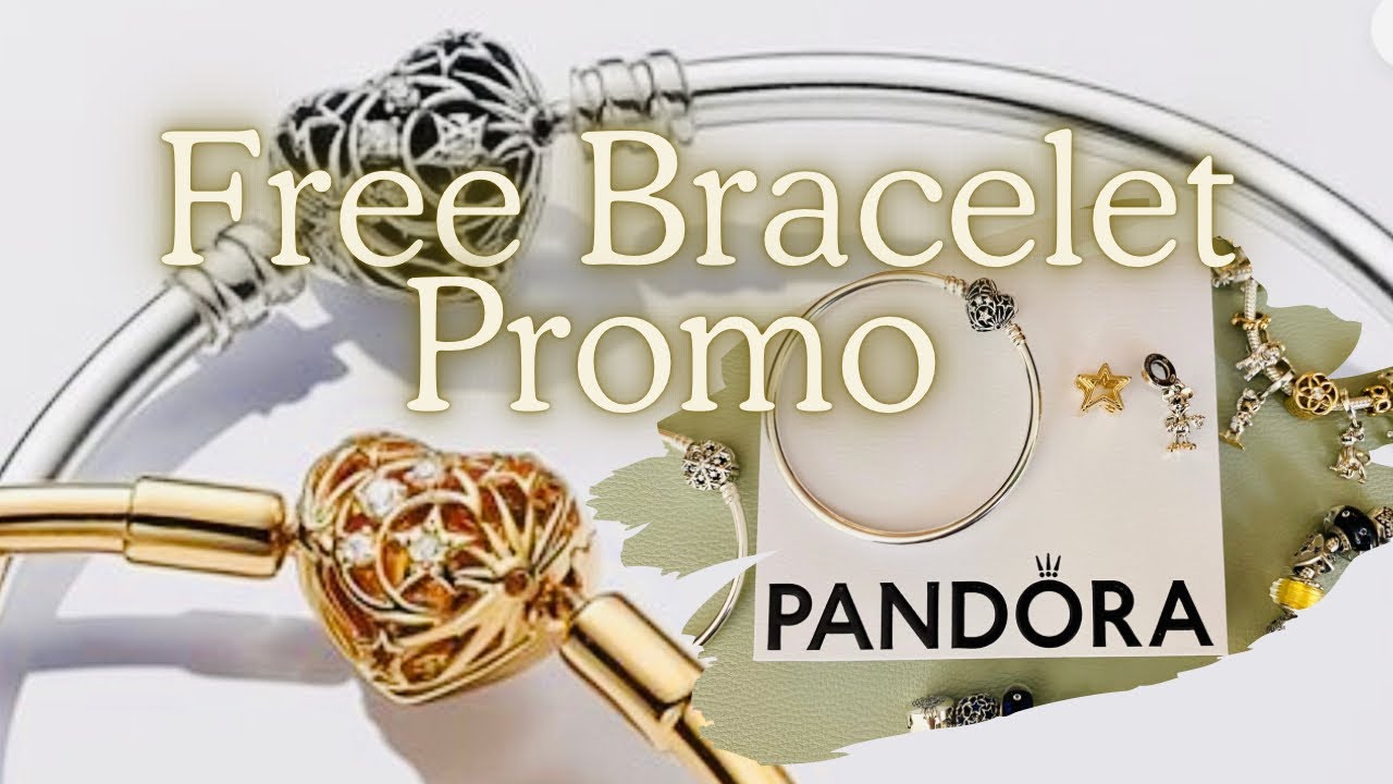 Pandora Free Bangle Promo - Celestial Heart Bangle - YouTube