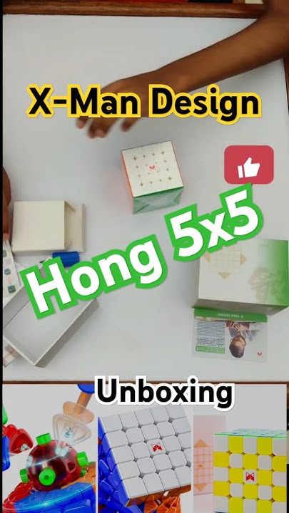 X-Man Hong 5x5 by QYtoys. Unboxing & First Impressions! #5x5 #cubing #puzzle #puzzleworld # ...