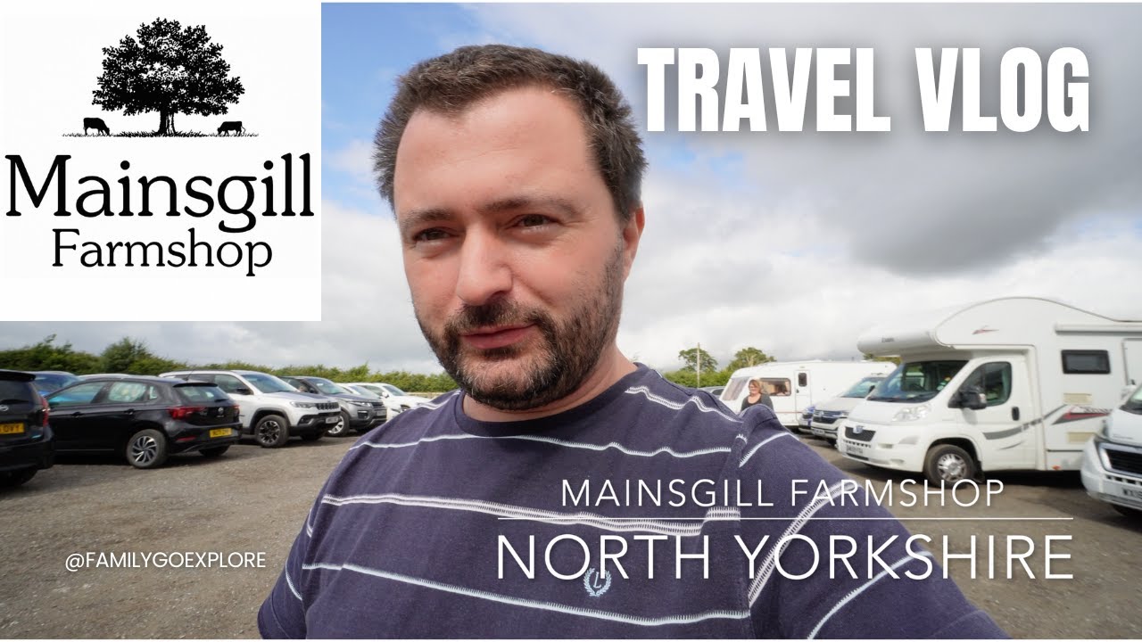 Mainsgill Farm shop, North Yorkshire - Great stop on the A66 - YouTube