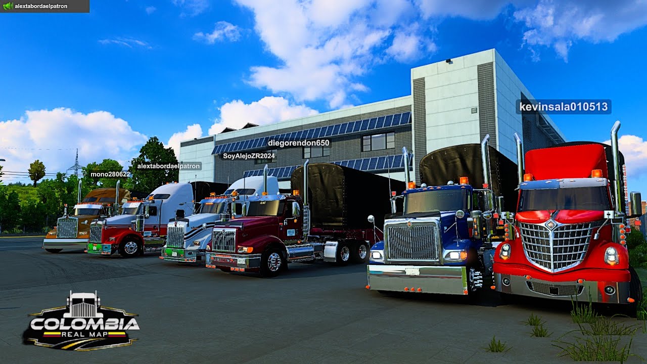 CONVOY CON ALEX TABORDA EL PATRON / American Truck Simulator #envivo ...