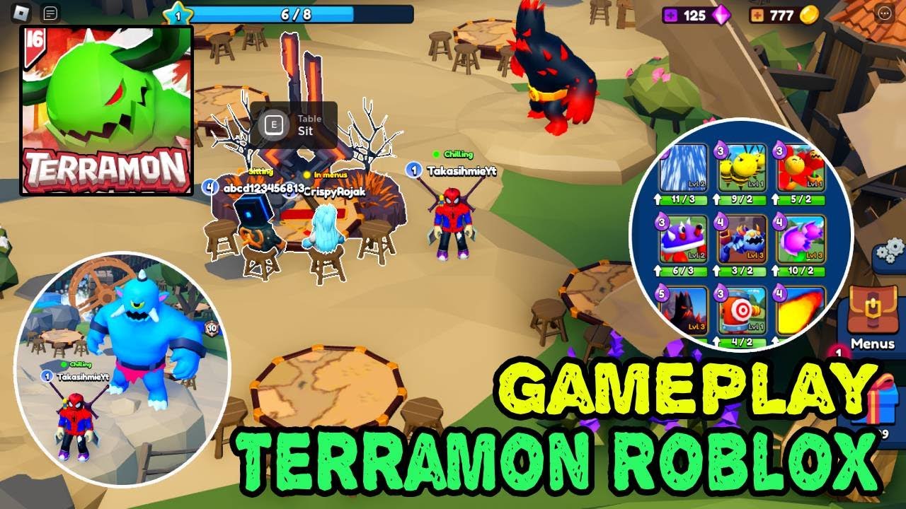 Gameplay Terramon | Don't miss this Game Roblox Simulator like game in ...