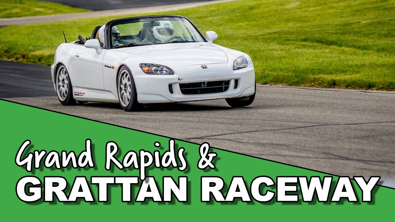 Grattan Raceway & Grand Rapids - racing, beer, food and more - YouTube