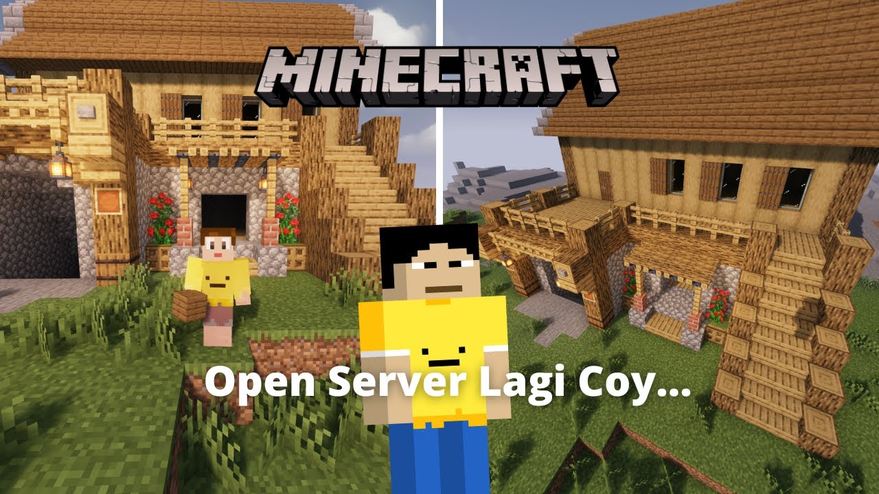 Mulai Membangun Base di SERVER - Minecraft Indonesia - YouTube