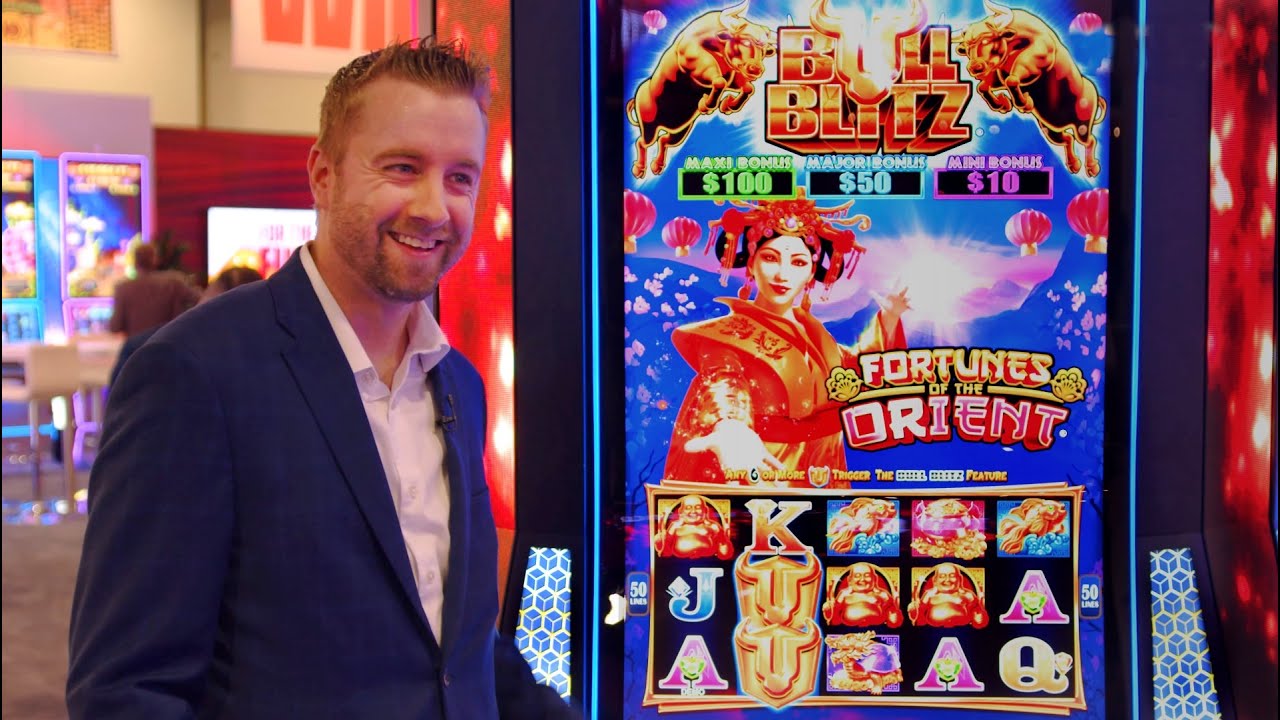 Tradeshow Exclusive: Bull Blitz™ Slot Series - YouTube