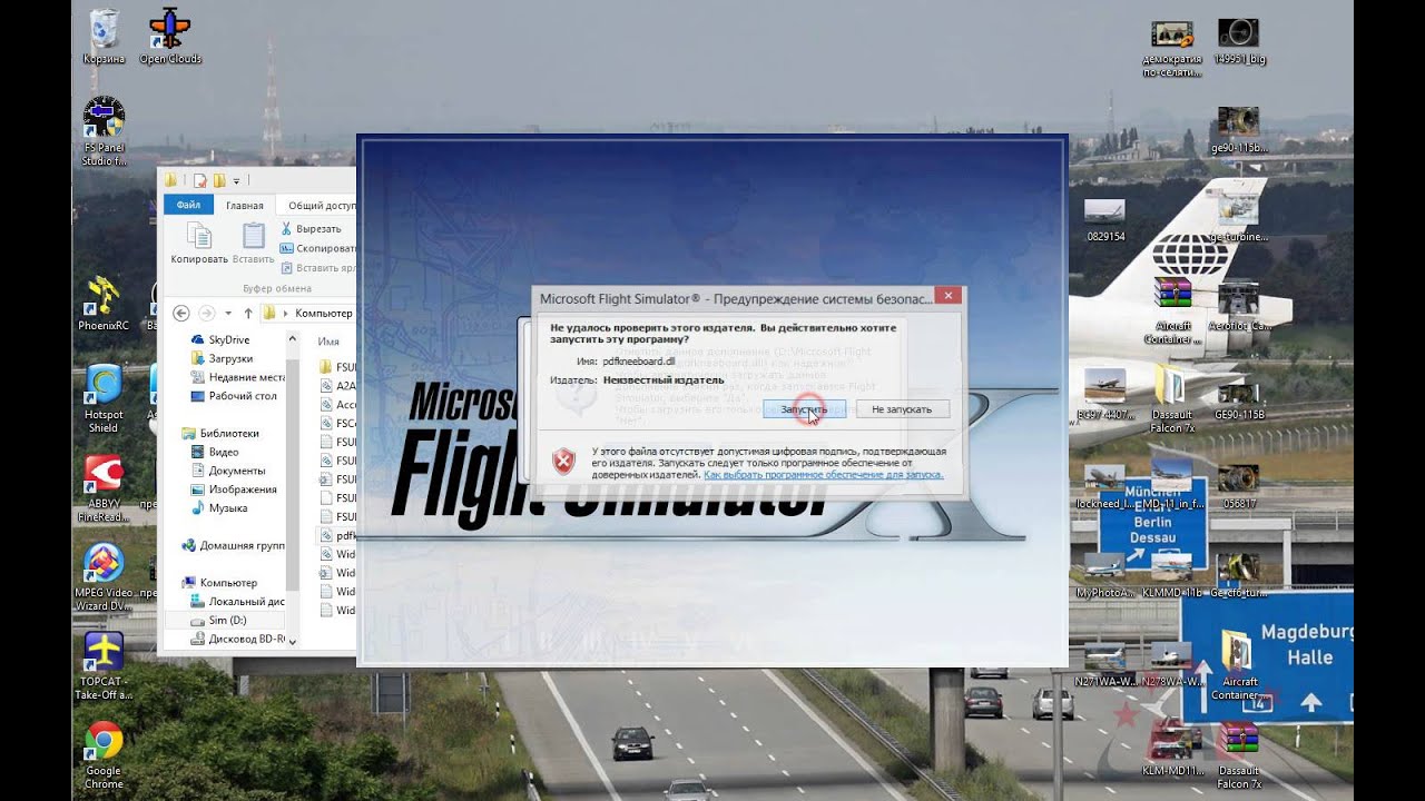 How to install PDF Kneeboard into FSX - YouTube