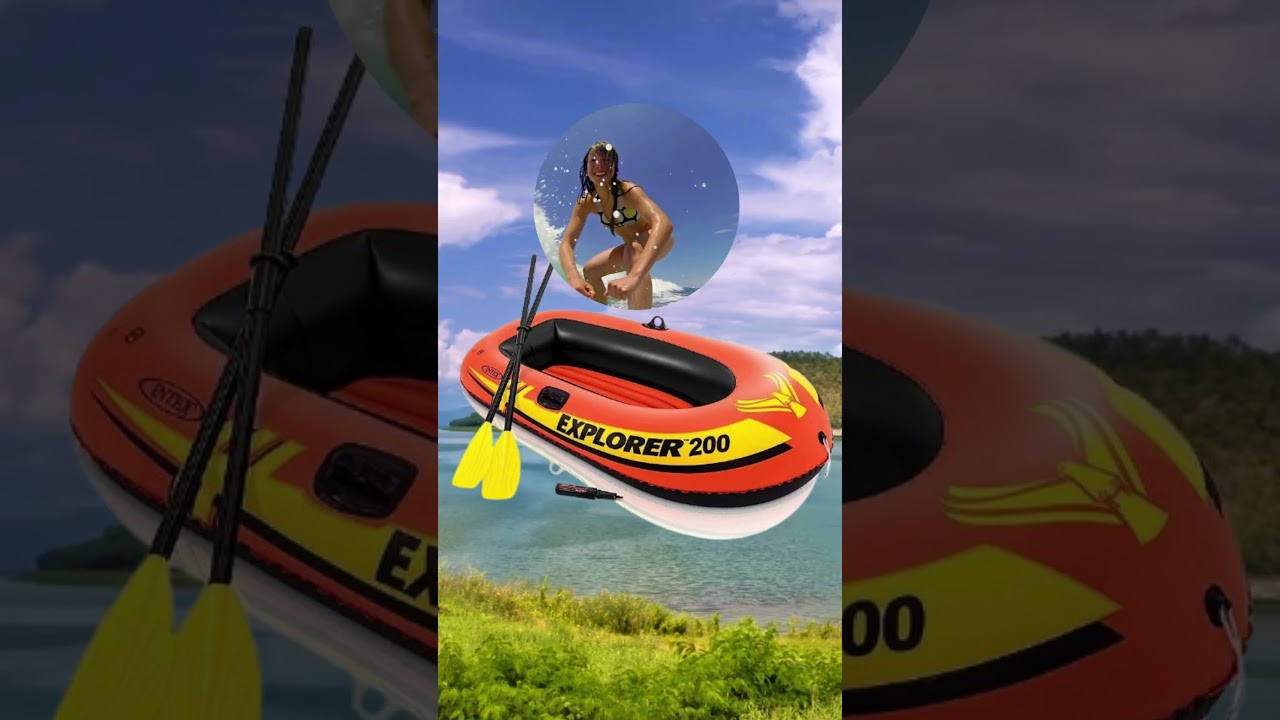 Explore Spring Adventures with the INTEX Explorer Inflatable Boat ...