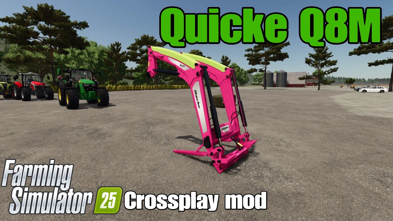 Quicke Q8M / FS25 crossplay mod - YouTube