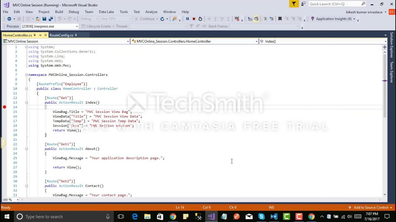 Chrome script debugging in Visual Studio is enabled - YouTube