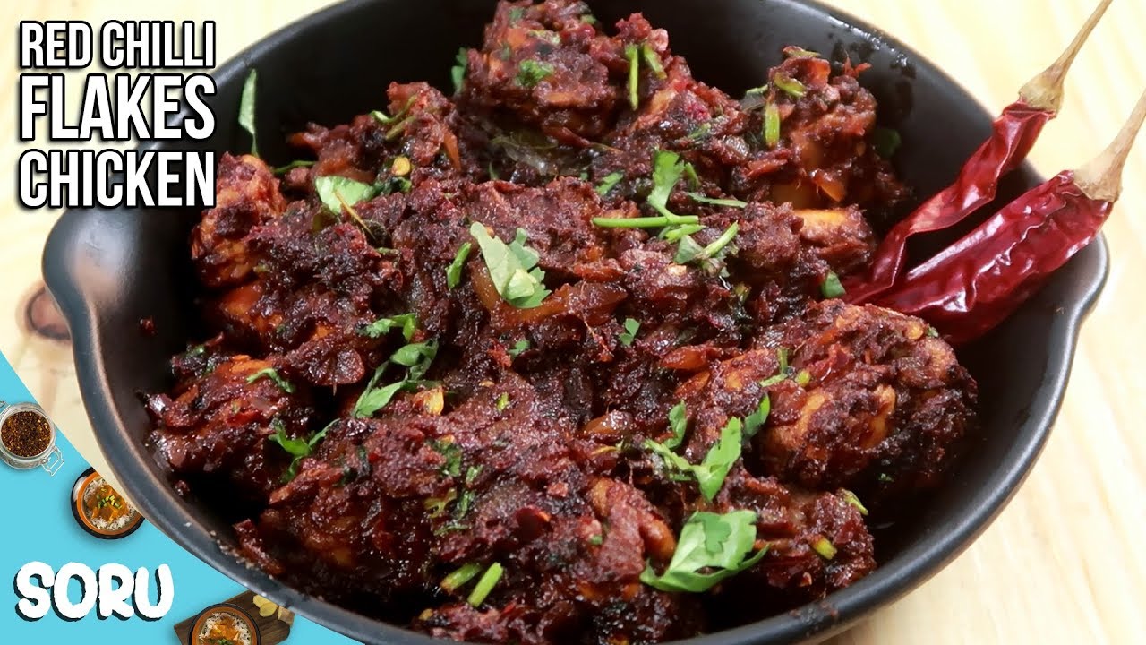 Red Chilli Flakes Chicken - YouTube