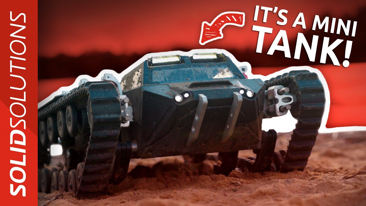 Designing Tiny Tanks with SOLIDWORKS | Xtreme RC - YouTube