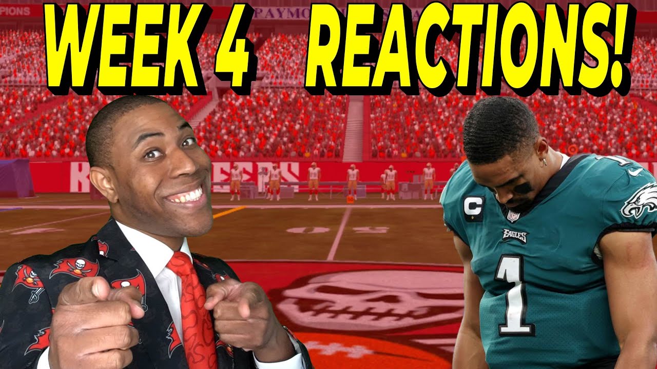 Week 4 NFL Reactions: Winners, Losers, and Shockers! - YouTube