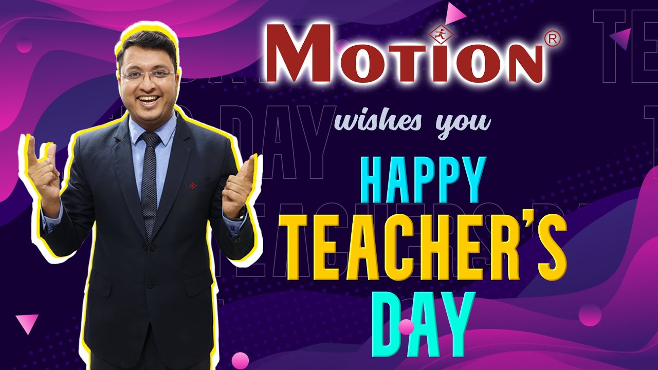 Happy Teacher's Day | NV Sir | Motion Kota - YouTube