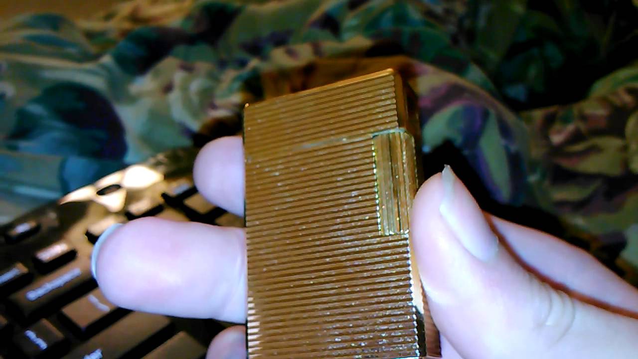 Rich things -24k gold classy lighter - YouTube