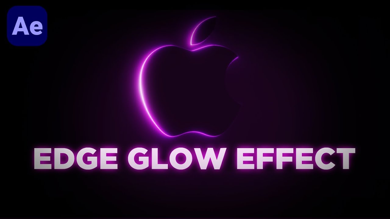 Edge Glow Effect in After Effects - YouTube