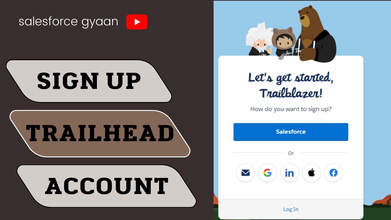Trailhead Account Sign Up complete process || salesforce trailhead ...
