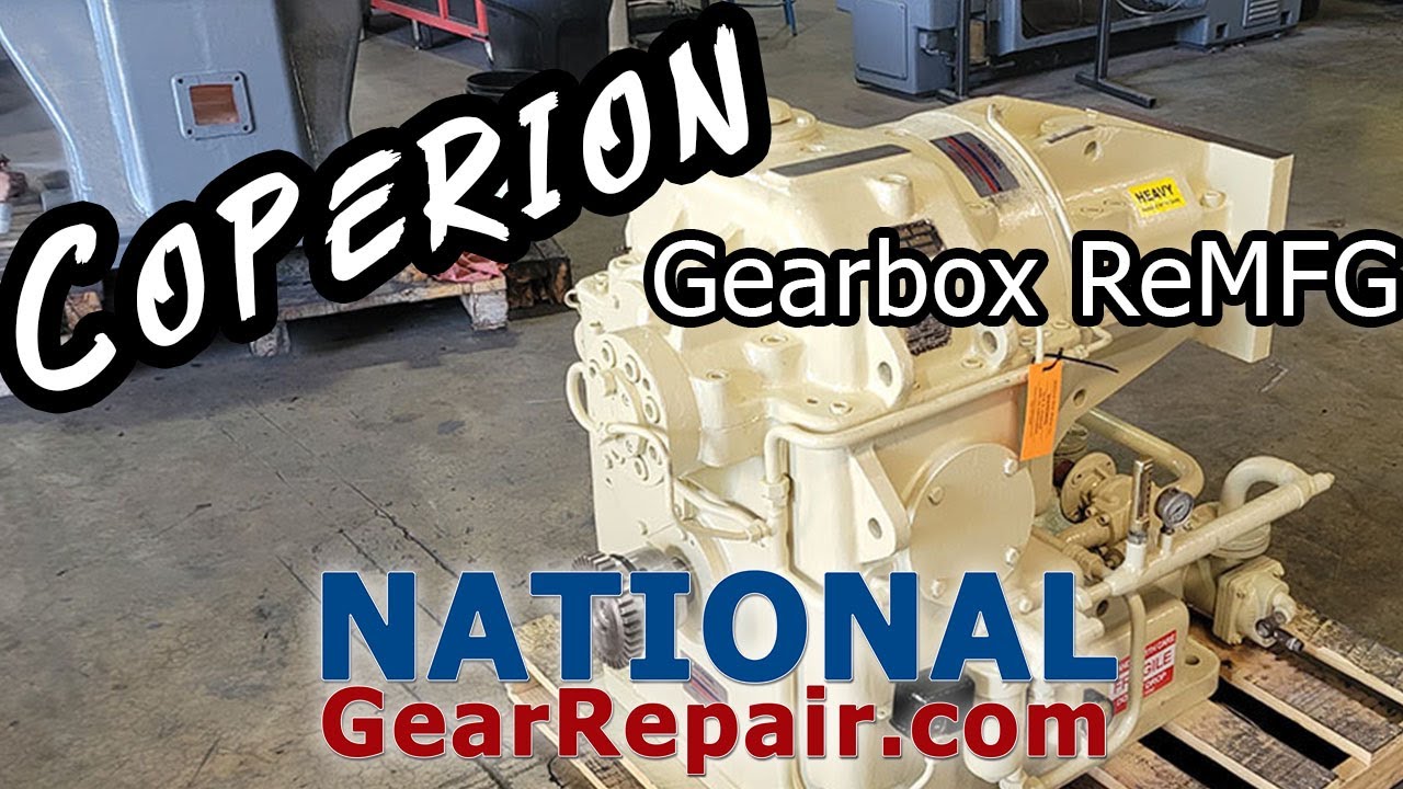 Coperion Gearbox Repair - YouTube