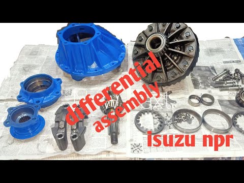 differential assembly of isuzu npr - YouTube