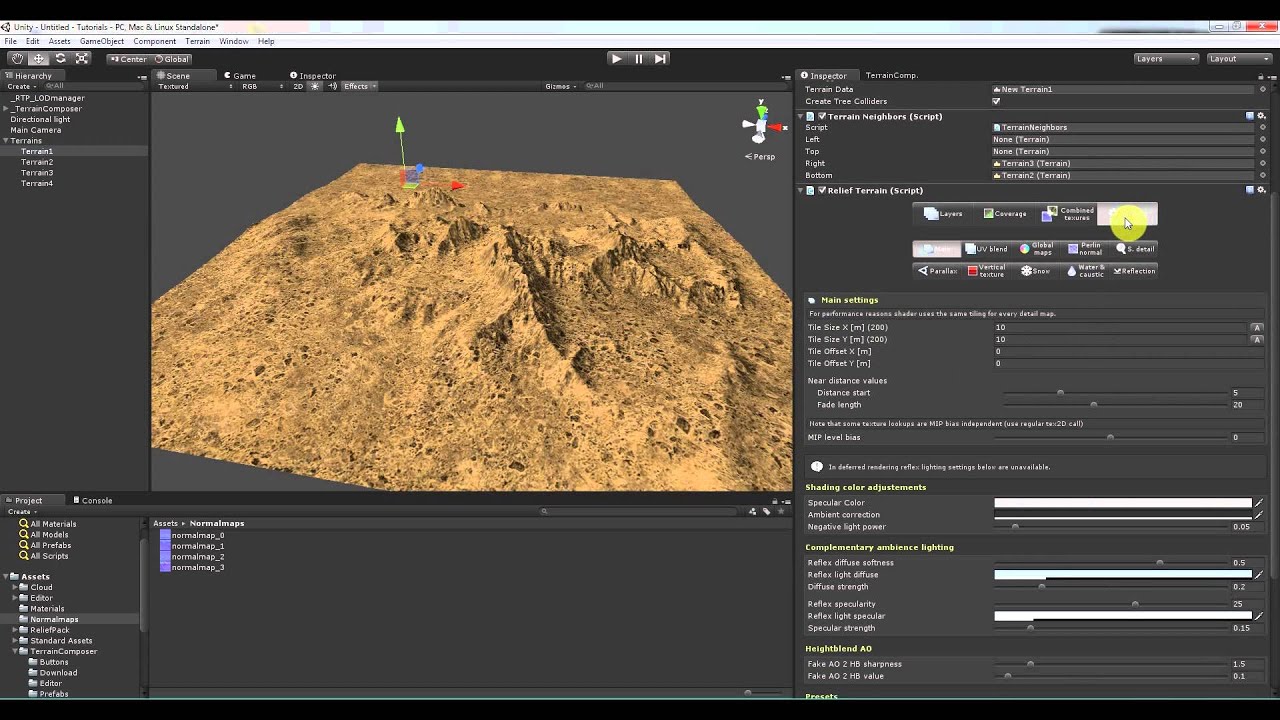 How to make normal maps with TerrainComposer - YouTube