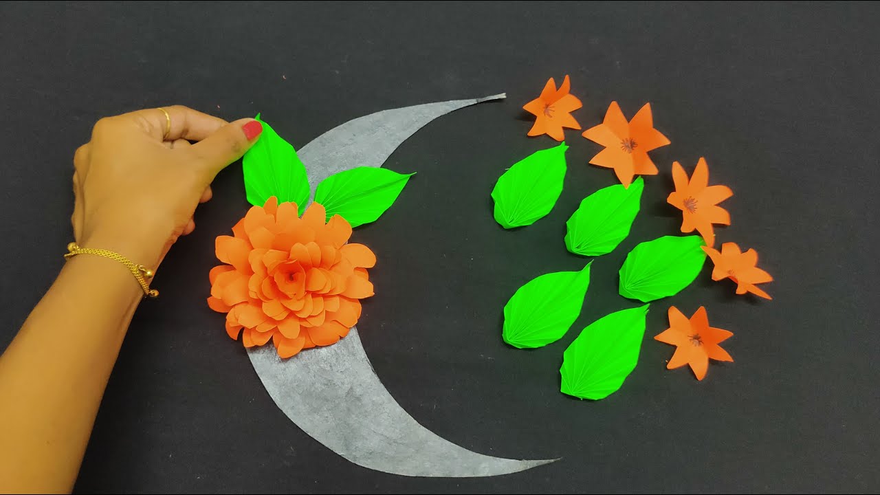 Easy wall hanging|| Paper crafts|| Home decor ideas 💡 DIY - YouTube