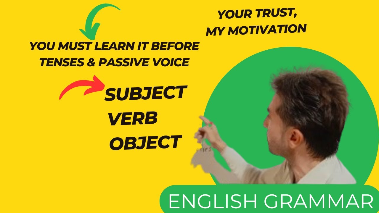 Subject verb & object in english | How to identify subject verb and ...